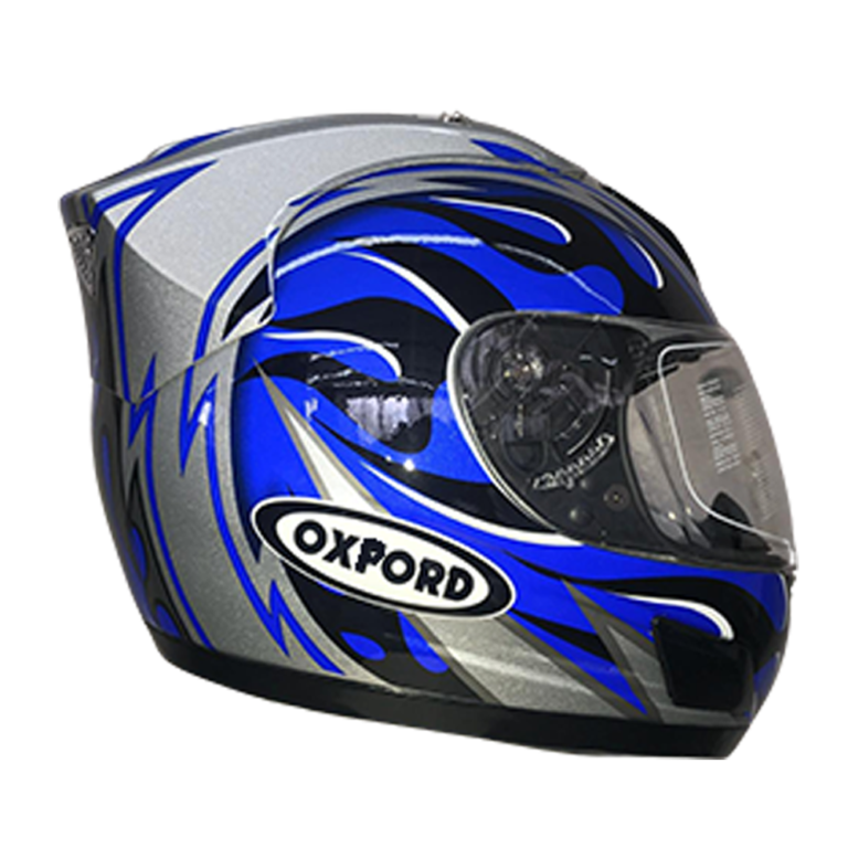 Blue Motorcycle Full Face Helmets (EM10001) - Escape Moto Gears